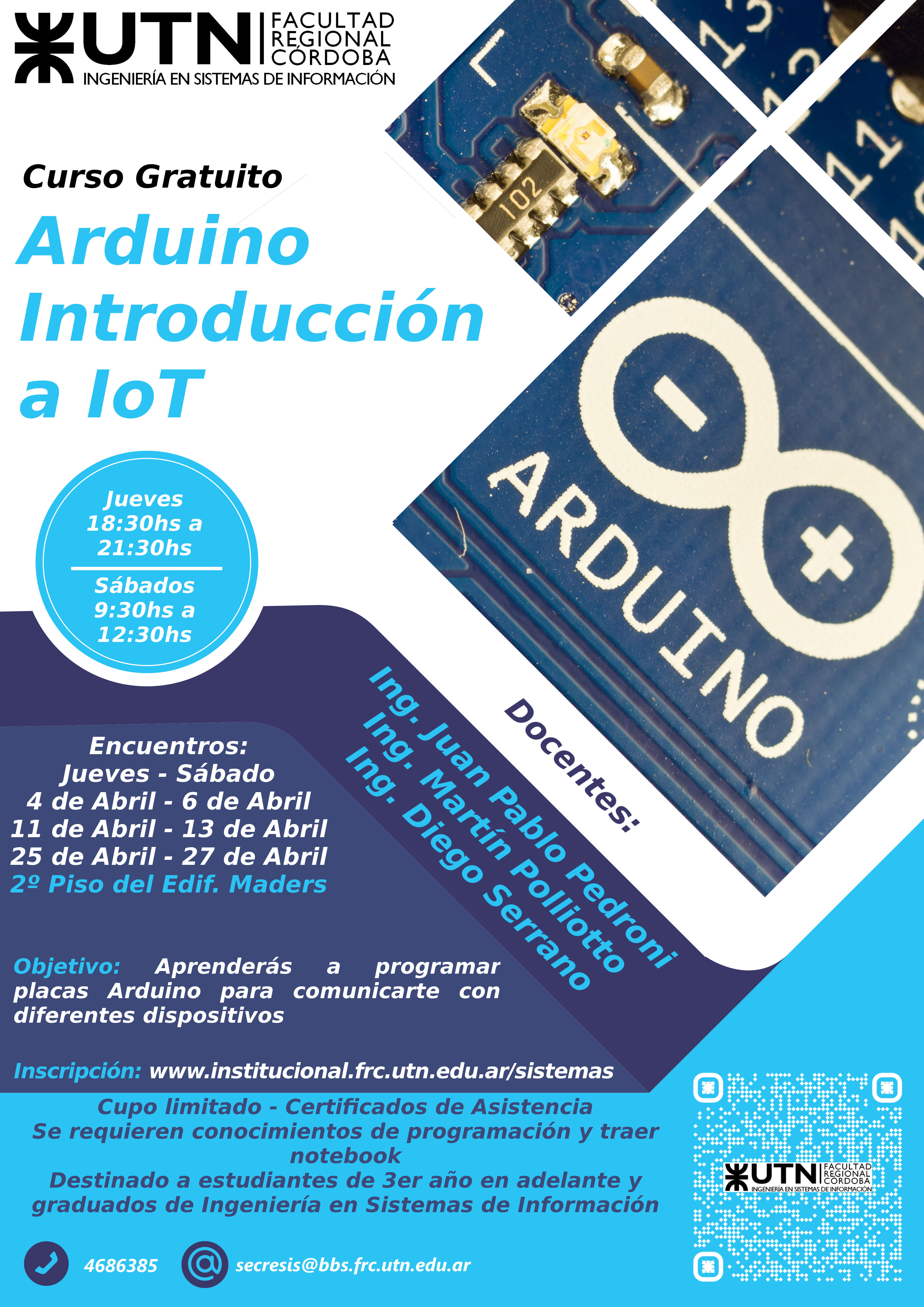 TALLER ARDUINO - Departamento de Ingeniería en Sistemas de Información