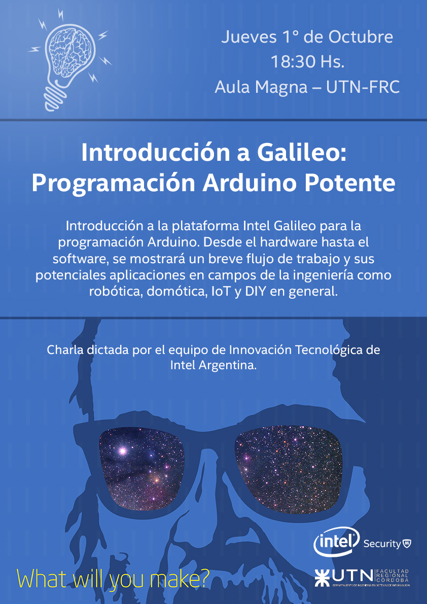 Conferencia Gratuita: Introducción a Galileo: programación Arduino ...